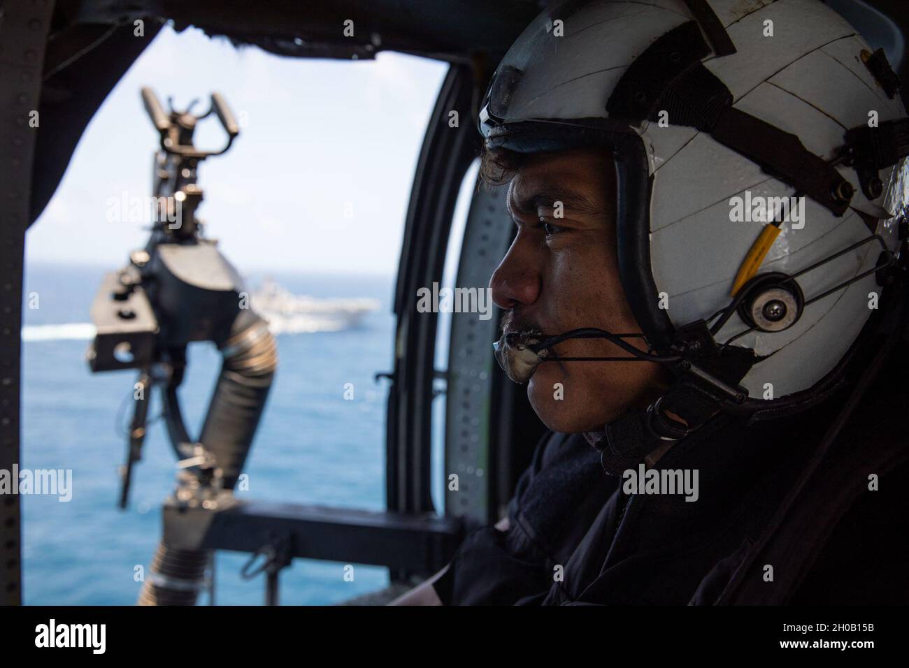 U.S. Navy Naval Aircrewman (Helicopter) 2nd Class Joseph Rivera ...