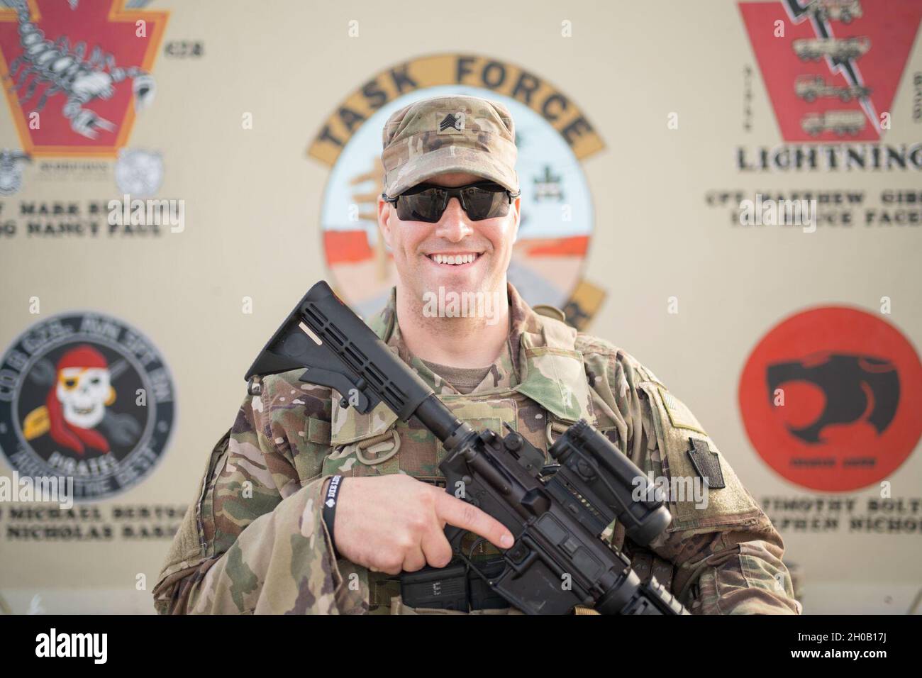 U.S. Army Sgt. Austin Peters is a combat medic and squad designated ...