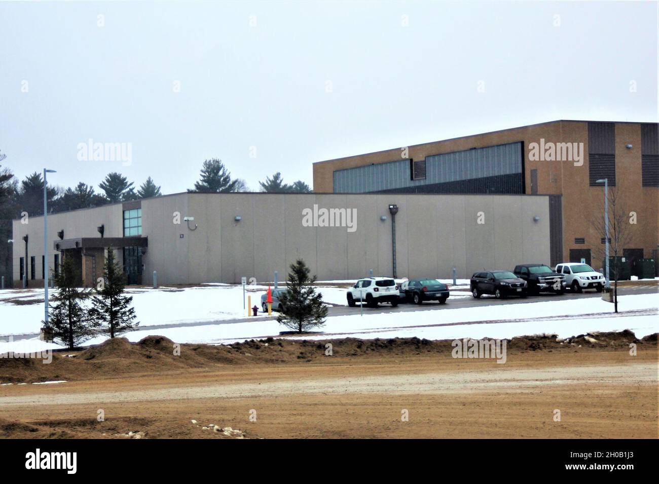 The Central Issue Facility (CIF) is shown Jan. 14, 2021, at Fort McCoy ...