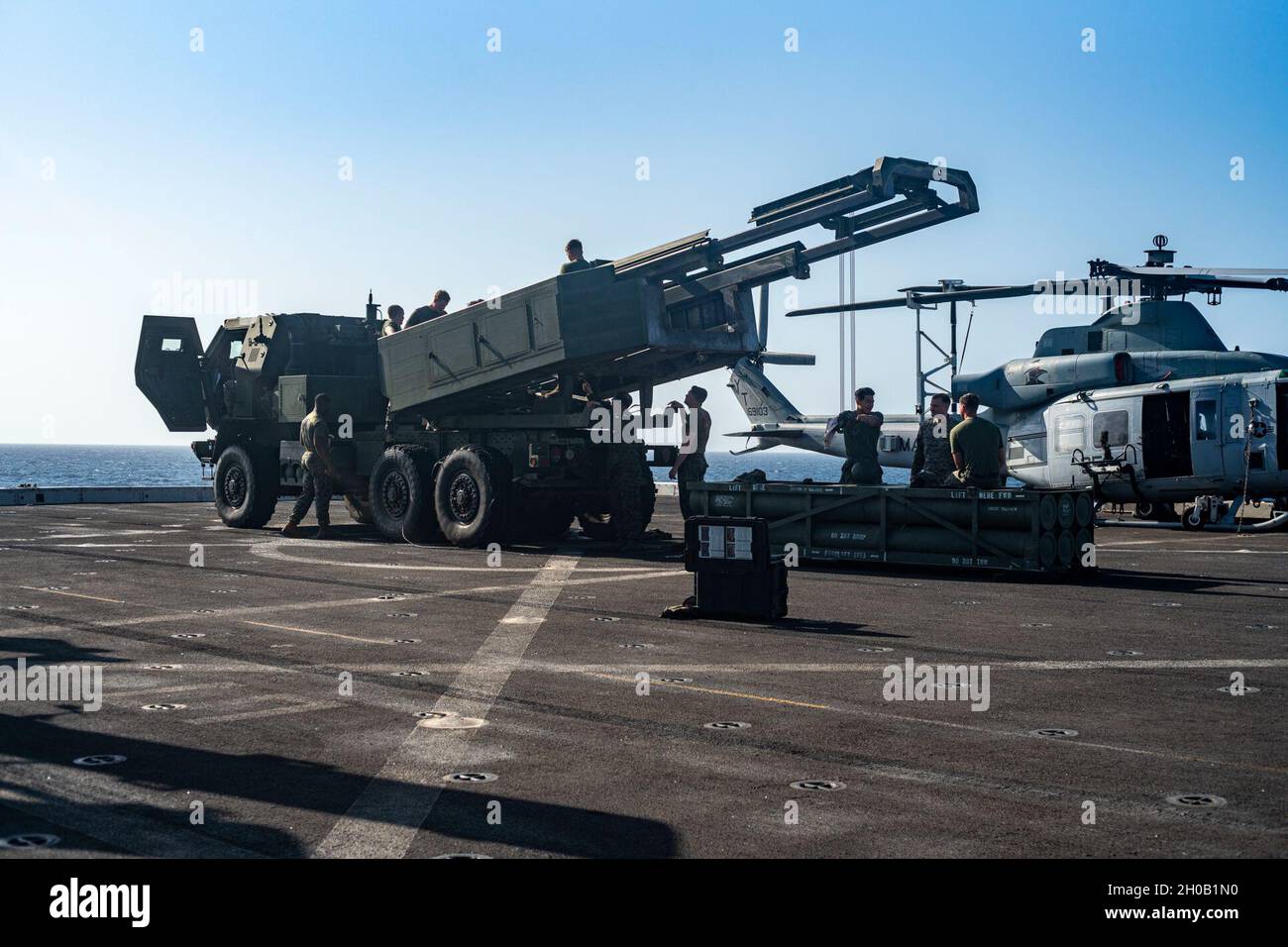 210114-M-UV498-2306 INDIAN OCEAN (Jan. 14, 2021) – U.S. Marines with ...