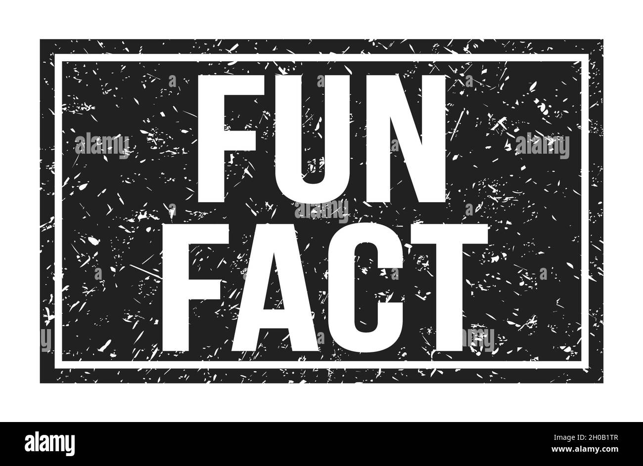 Fun fact stamp hi-res stock photography and images - Alamy