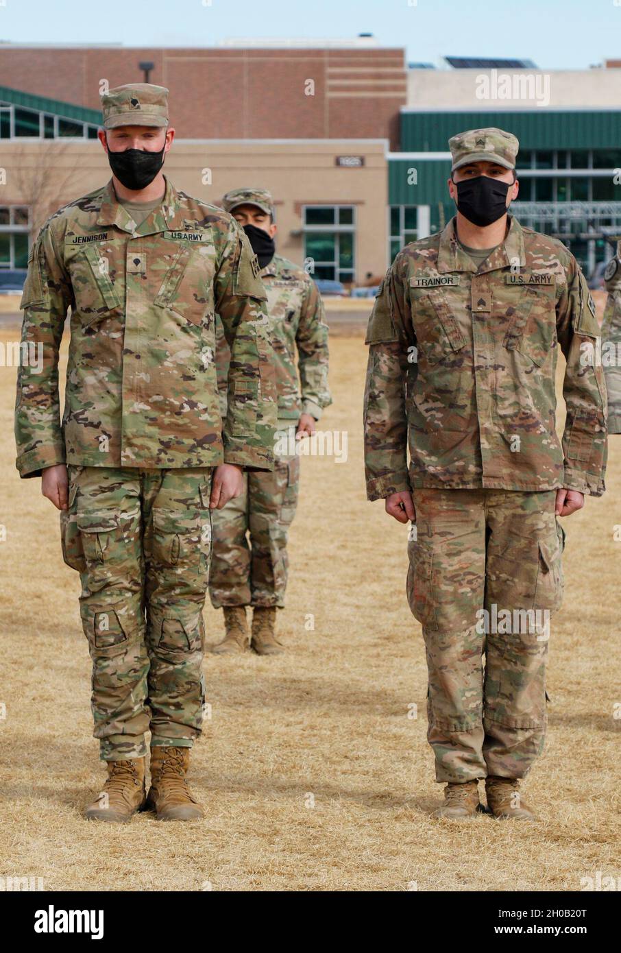 Spc. Anchor Jennison (Left) with the 3-61 Cavalry Regiment, 2nd Stryker ...