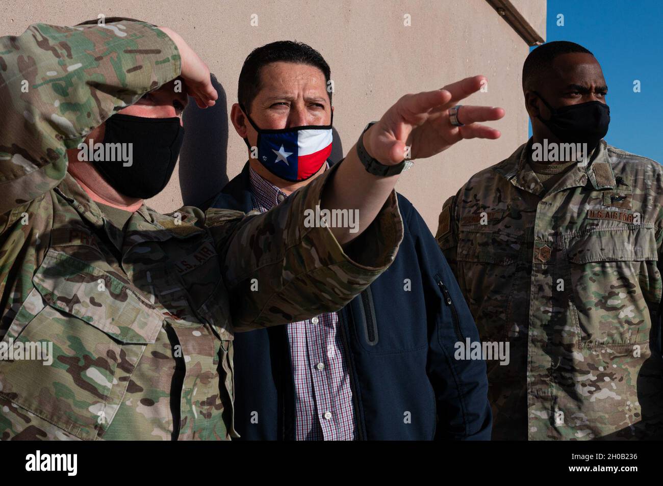 Col. Craig D. Prather, 47th Flying Training Wing commander, Tony ...