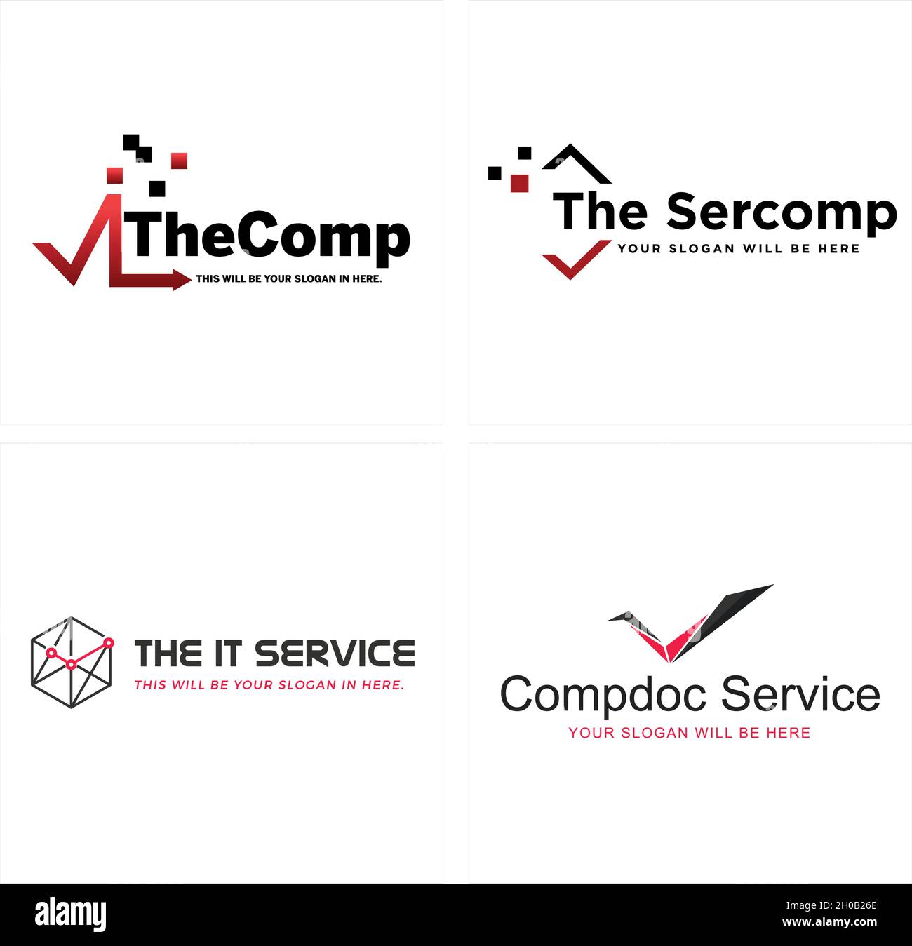 Service network abstract Cut Out Stock Images & Pictures - Alamy