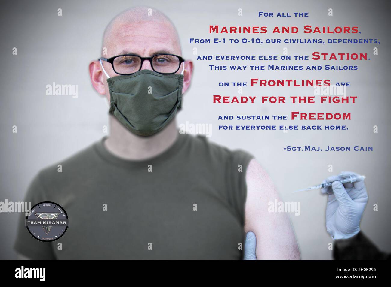 Sergeant major of mcas miramar hi-res stock photography and images - Alamy