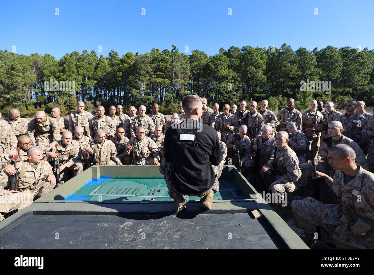 Sgt. Jacob Freeman with Field Training Company, Weapons and Field ...