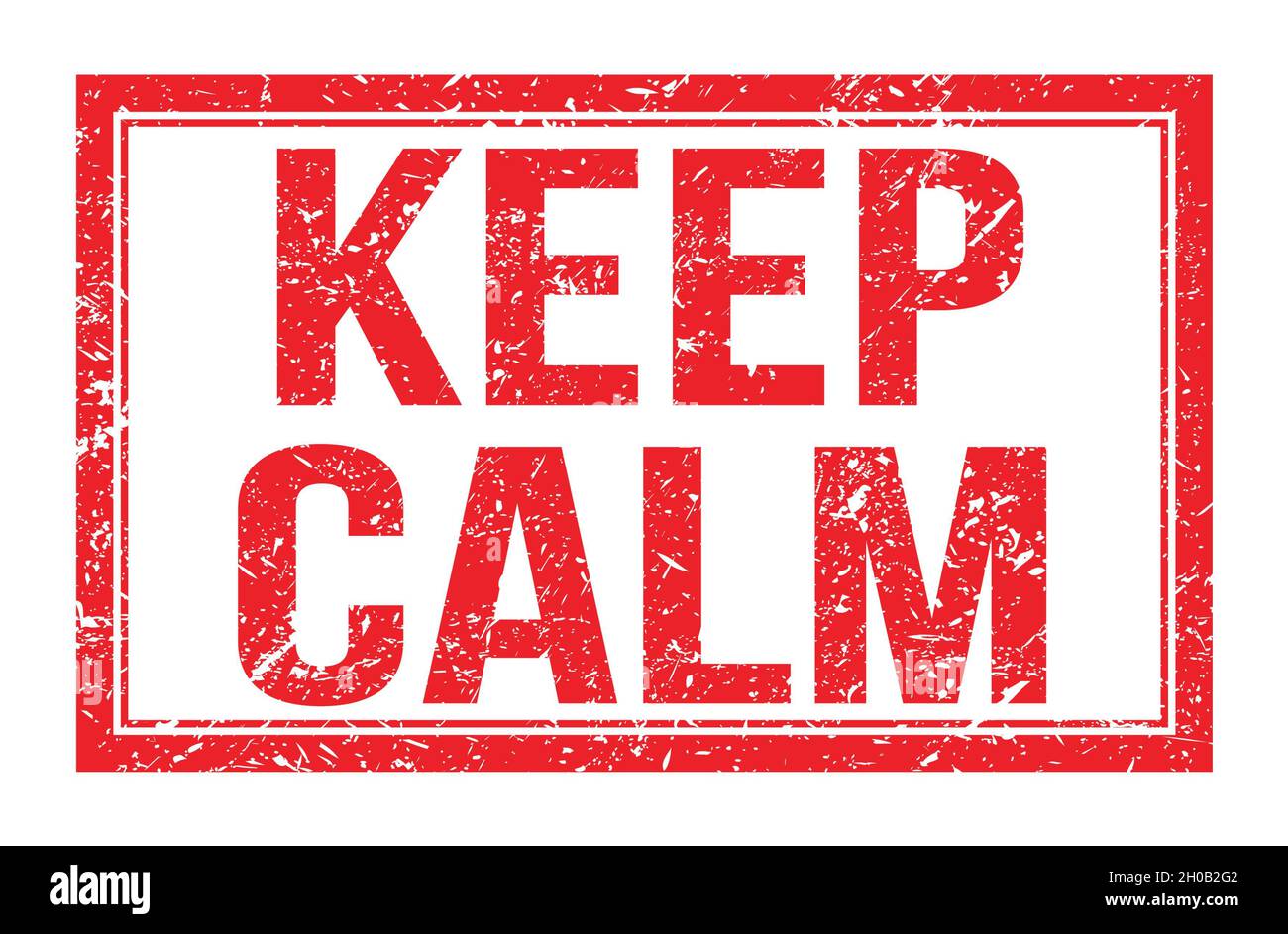 Keep calm stamp hi-res stock photography and images - Alamy