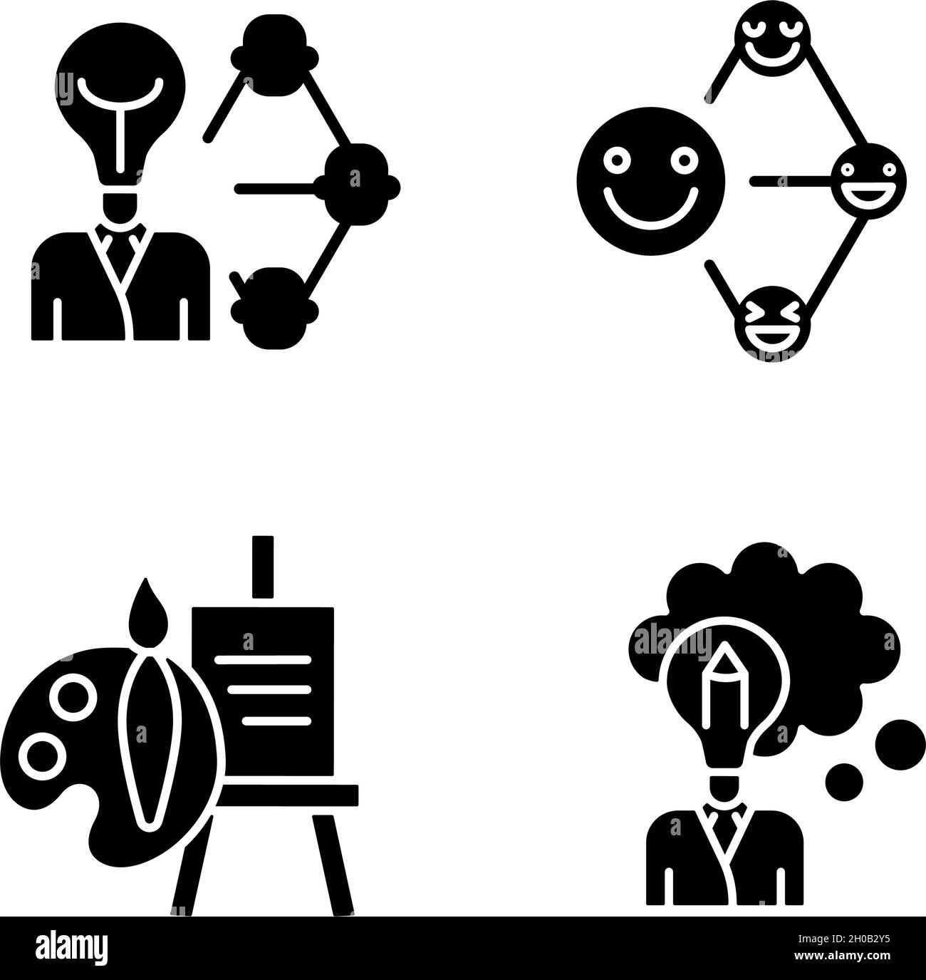 Creative talents Stock Vector Images - Alamy