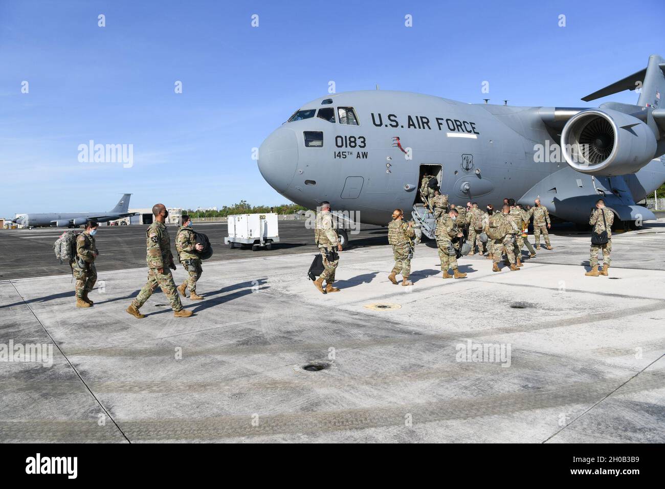 U.S. Army Soldiers with the 92nd Military Police Brigade, Puerto Rico ...