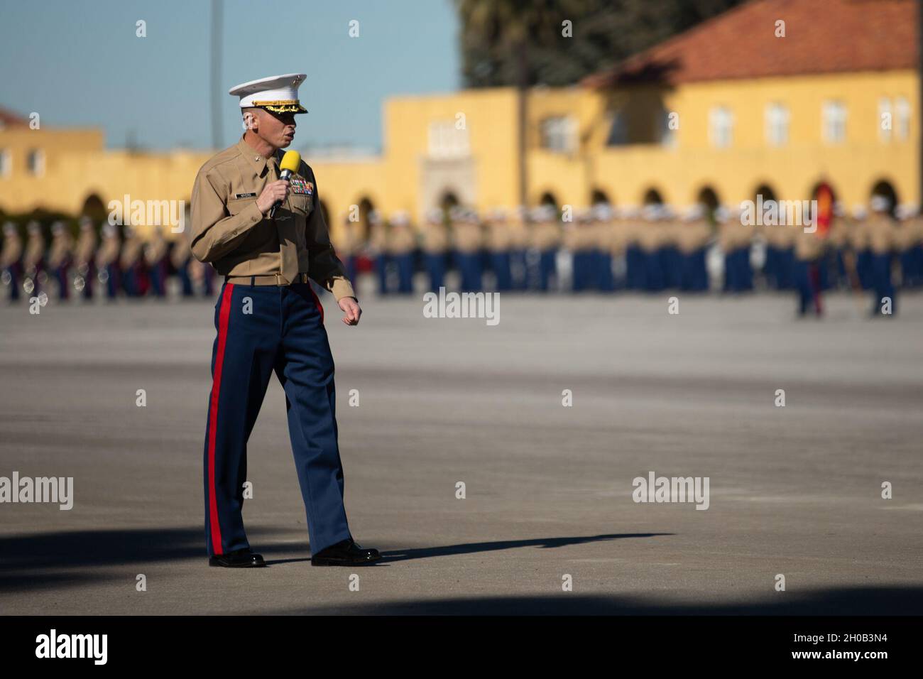 Lt. Col. Daniel R. Myers, Commanding Officer, 2nd Recruit Training ...