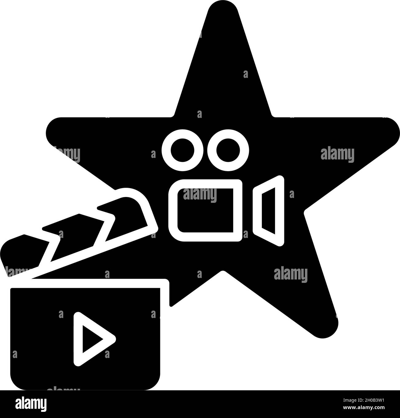 Stage actors silhouette hi-res stock photography and images - Alamy