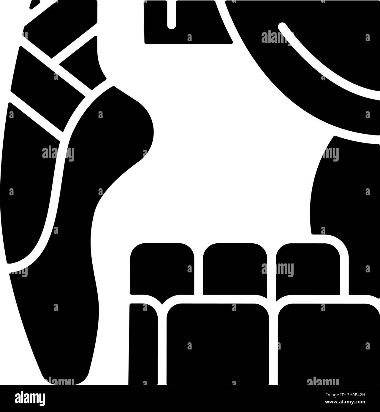 Ballerina pictogram hi-res stock photography and images - Alamy