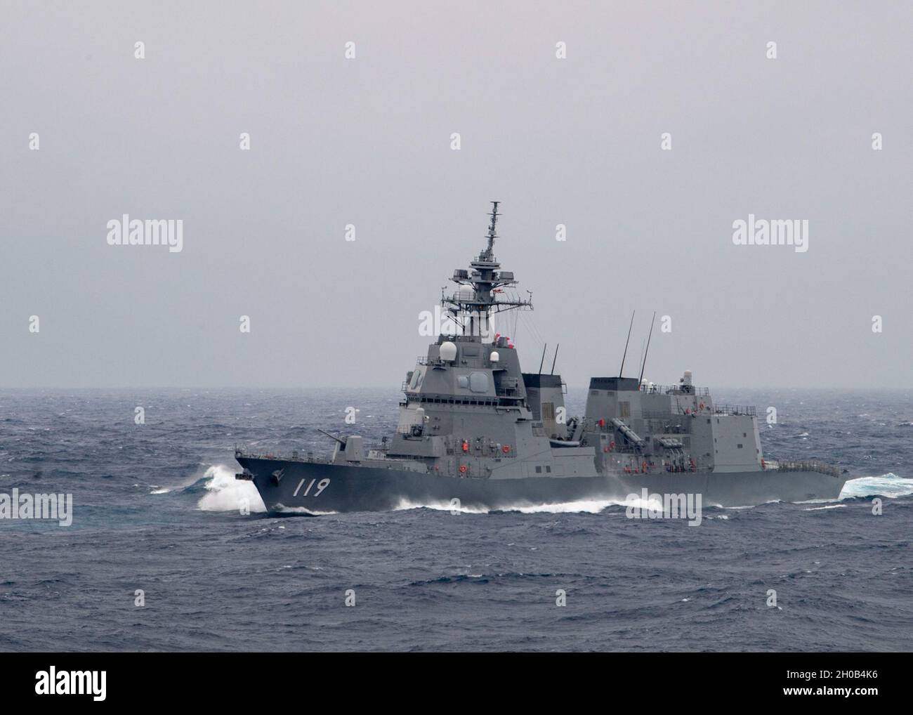 PACIFIC OCEAN (Jan. 15, 2021) The Japan Maritime Self-Defense Force ...