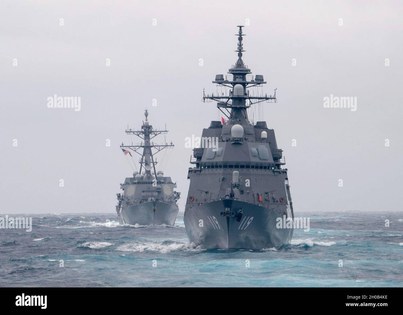 PACIFIC OCEAN (Jan. 15, 2021) The Japan Maritime Self-Defense Force ...