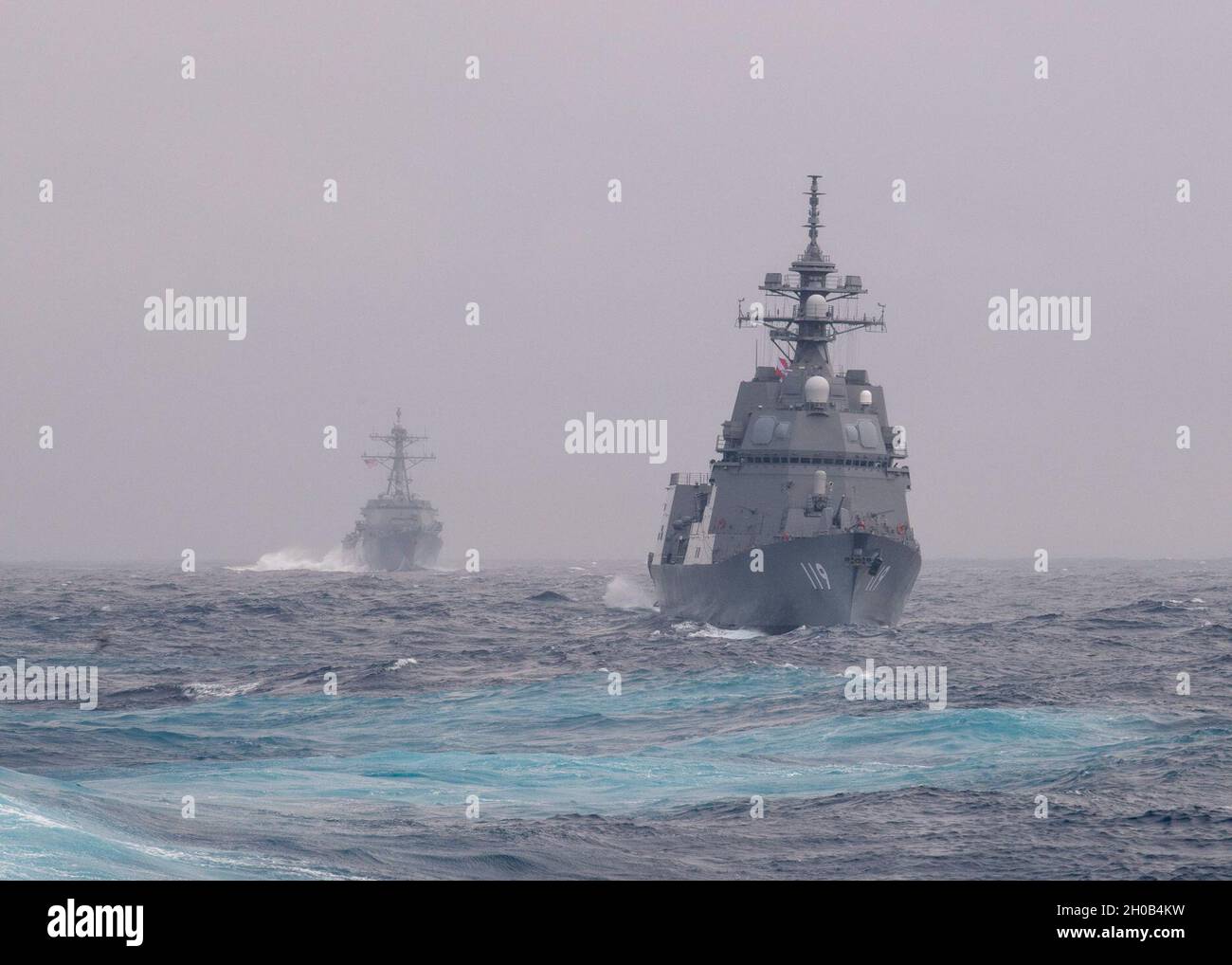 PACIFIC OCEAN (Jan. 15, 2021) The Japan Maritime Self-Defense Force ...