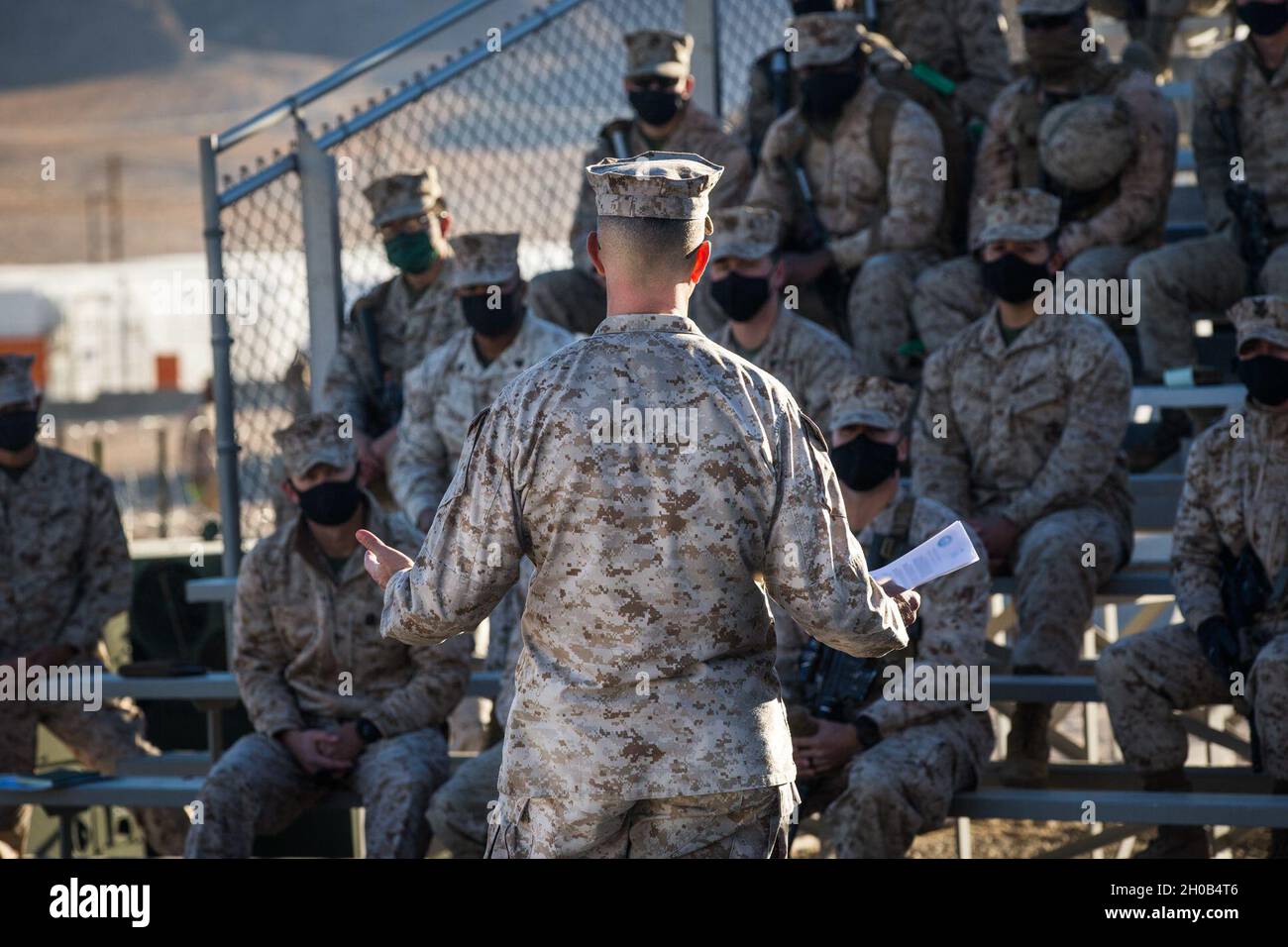 U.S. Marine Corps Col. Jeffrey R. Kenny, commanding officer of 6th ...