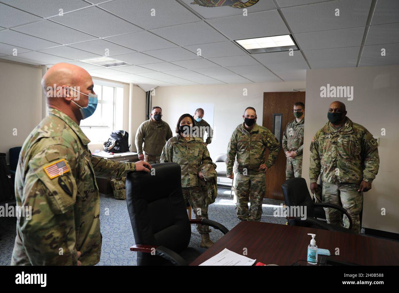 From Left: U.S. Army Command Sgt. Maj. Jacek Niemynski, command ...