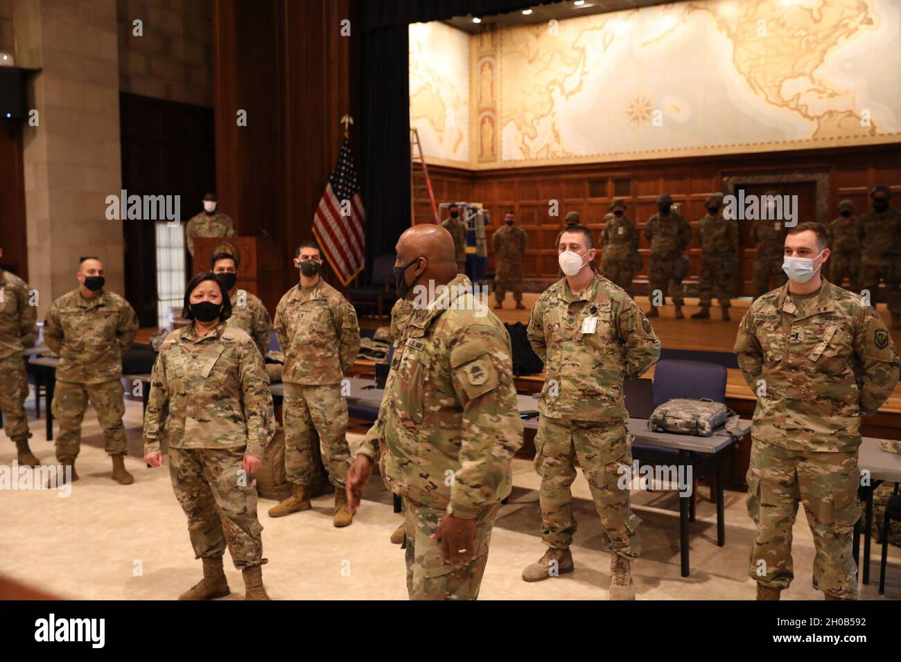 U.S. Army Col. Lisa J. Hou, interim adjutant general, New Jersey ...