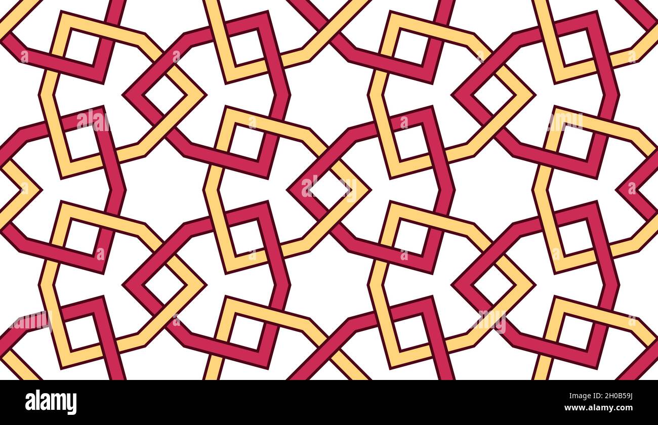 Persian geometric mosaic pattern for Ramadan card Stock Vector Image ...