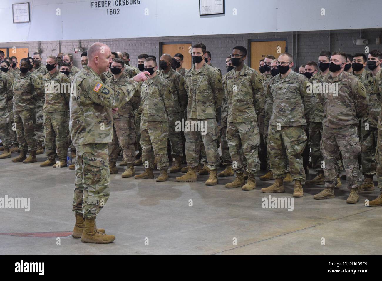 Brigadier General Dwayne Wilson, commander of the Georgia Army National ...