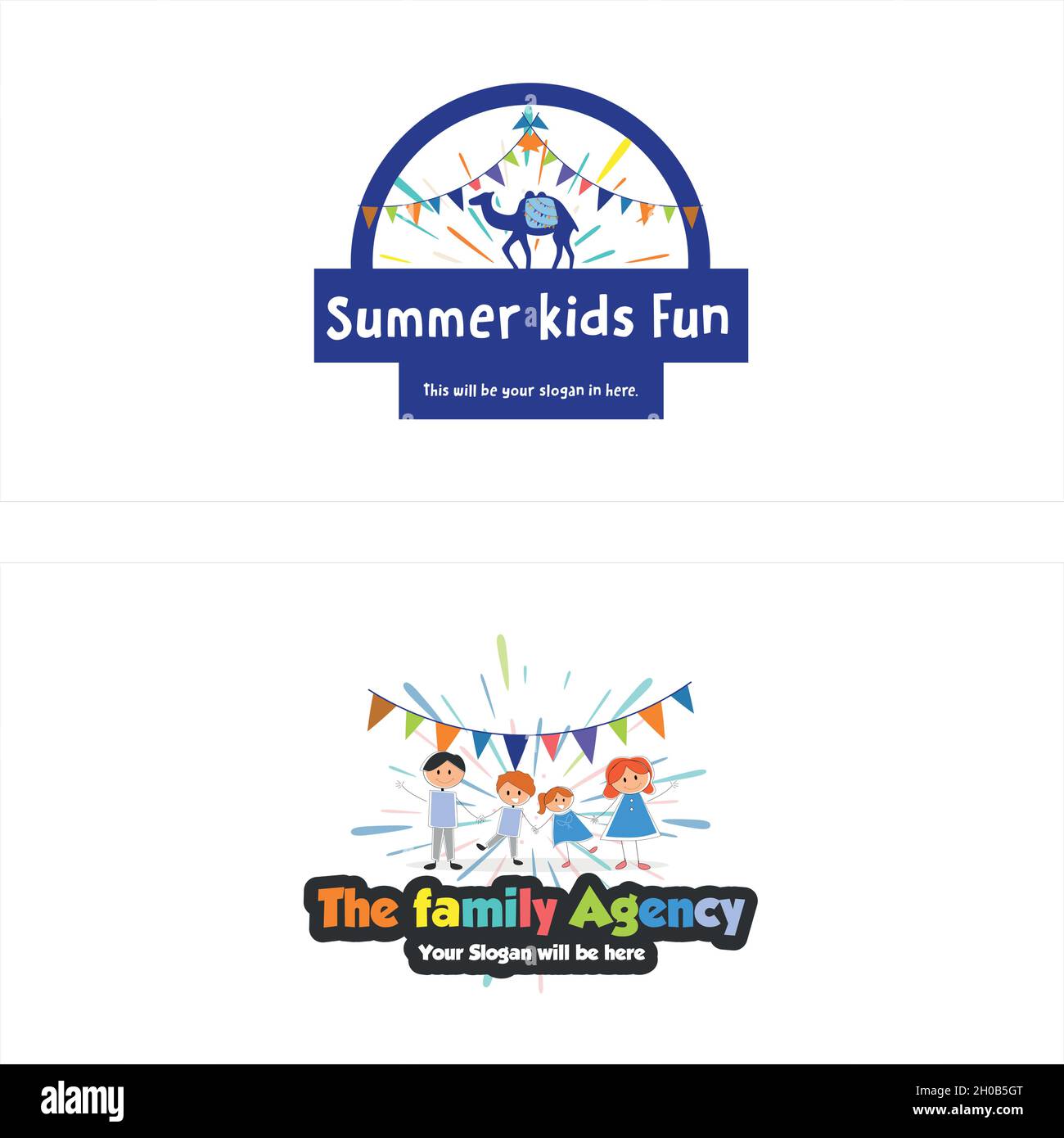 Joyful family friends celebrate Cut Out Stock Images & Pictures - Alamy