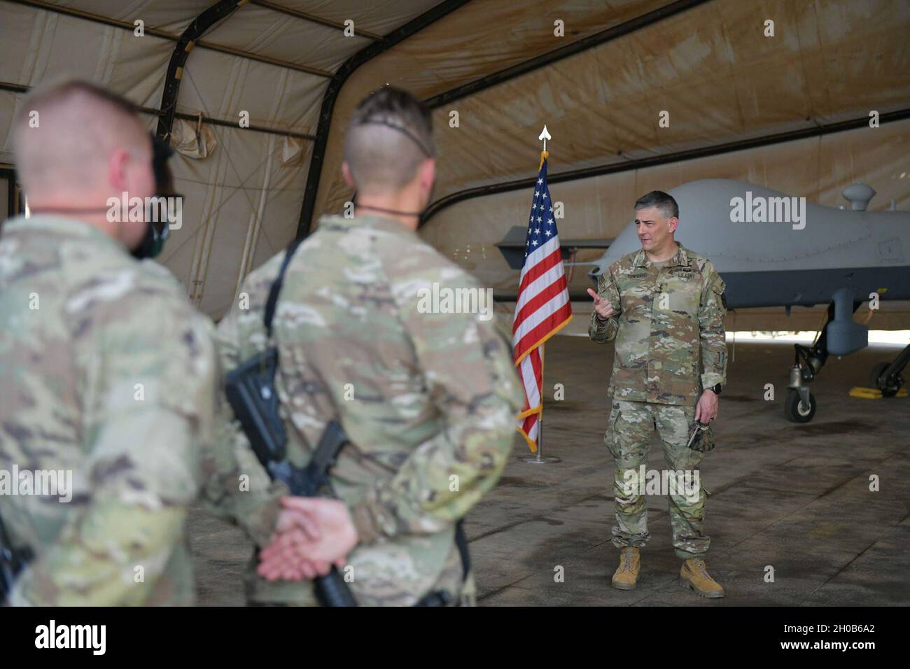 U.S. Army Gen. Stephen Townsend, commander, U.S. Africa Command ...