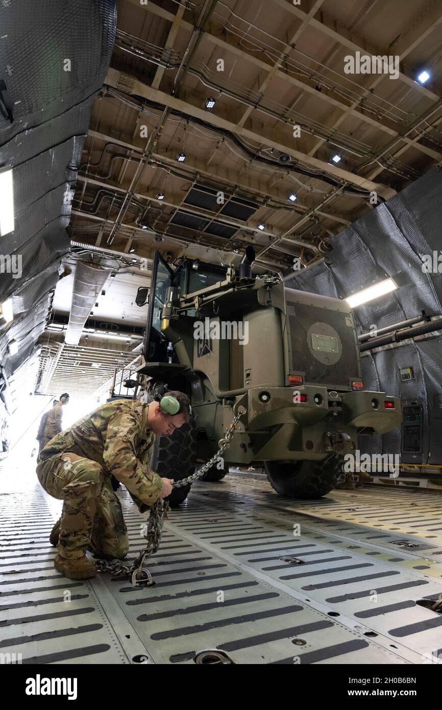 U.S. Air Force Airman 1st Class Joshua Beam, 22nd Airlift Squadron ...