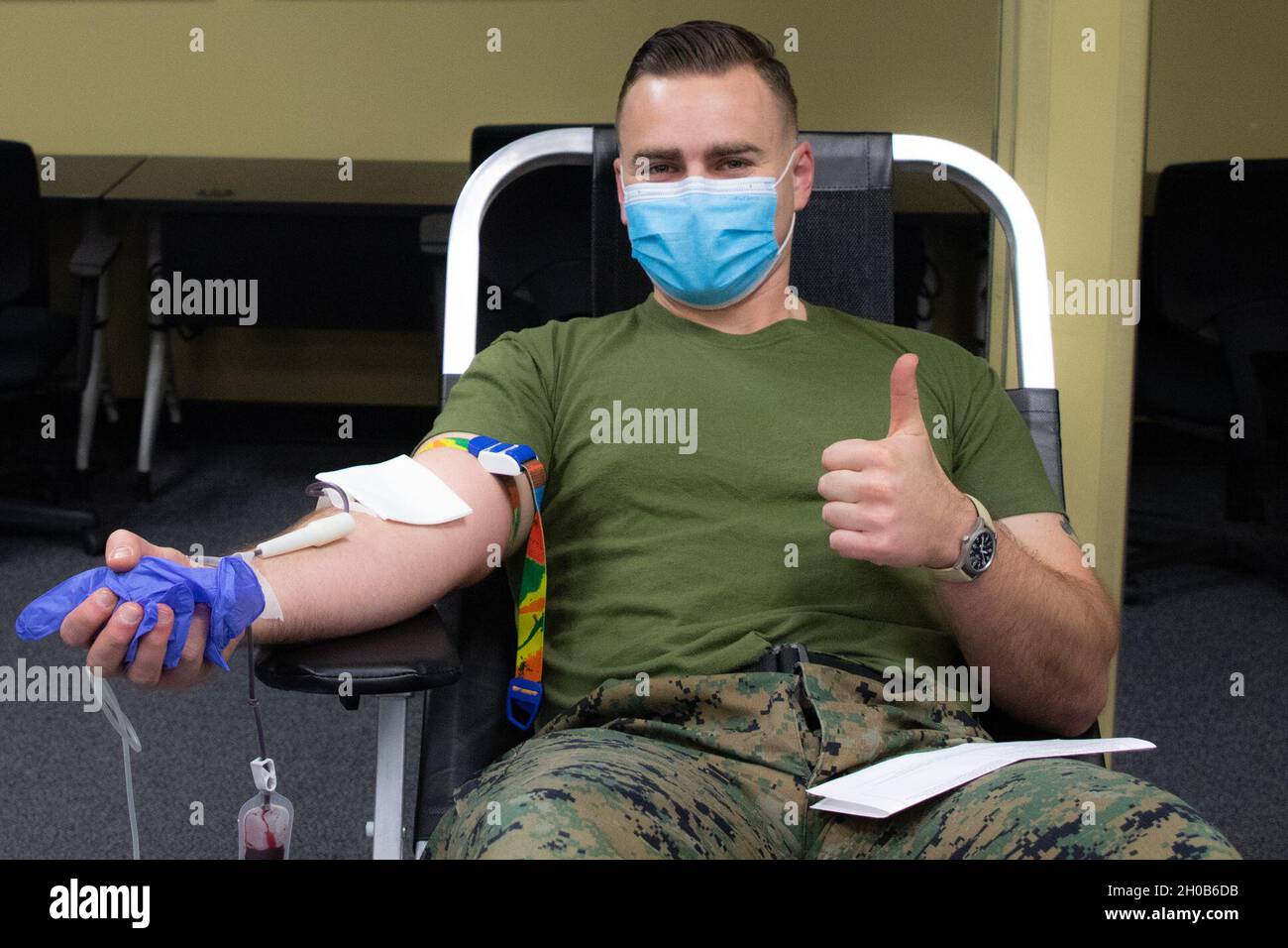 U.S. Marine Corps Capt. Daniel Tagliarini the executive officer for ...