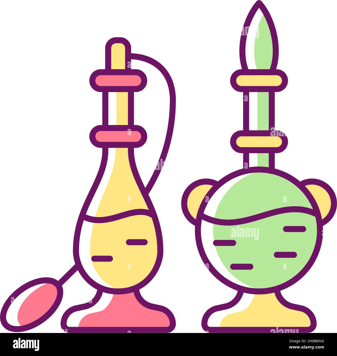 Vintage spray perfume Stock Vector Images - Alamy