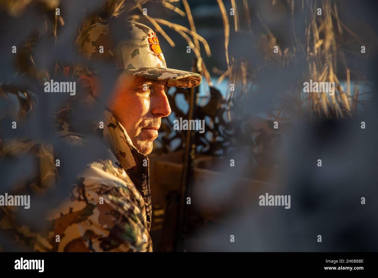U.S. Marine Master Sgt. Brett O'Mara, the deputy chief of Aircraft ...