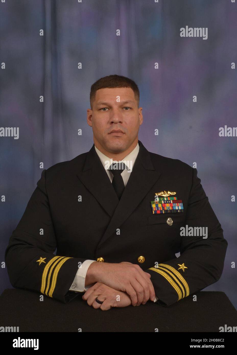 Lt. Cmdr. Derik Rothchild Official Photo Stock Photo - Alamy