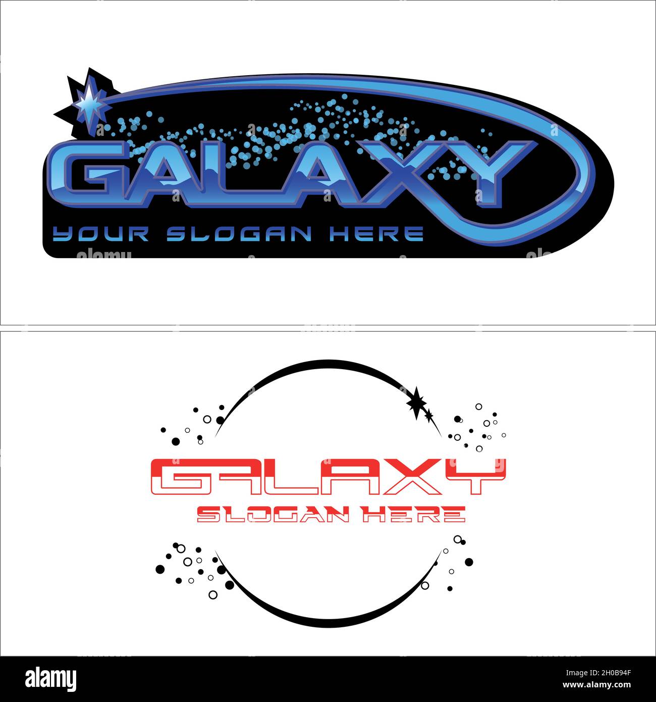 Lettering Typography business accounting financial logo design Stock ...