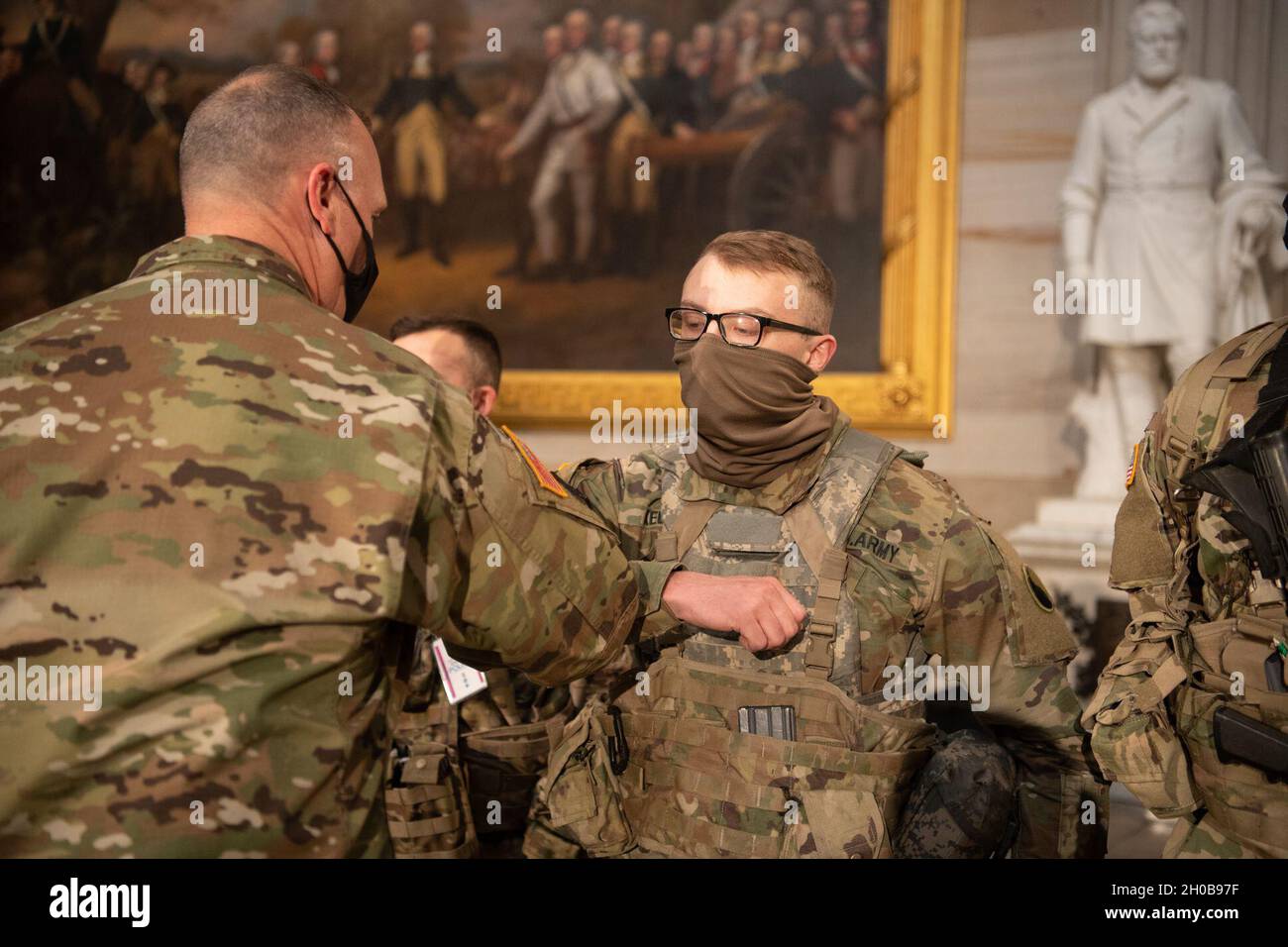 U.S. Army Maj. Gen. John Rhoads, 29th Infantry Division Commander ...