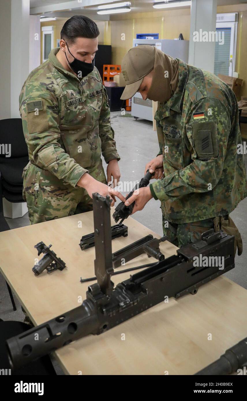 A U.S. Trooper assigned to 2nd Battalion, 8th Cavalry Regiment ...