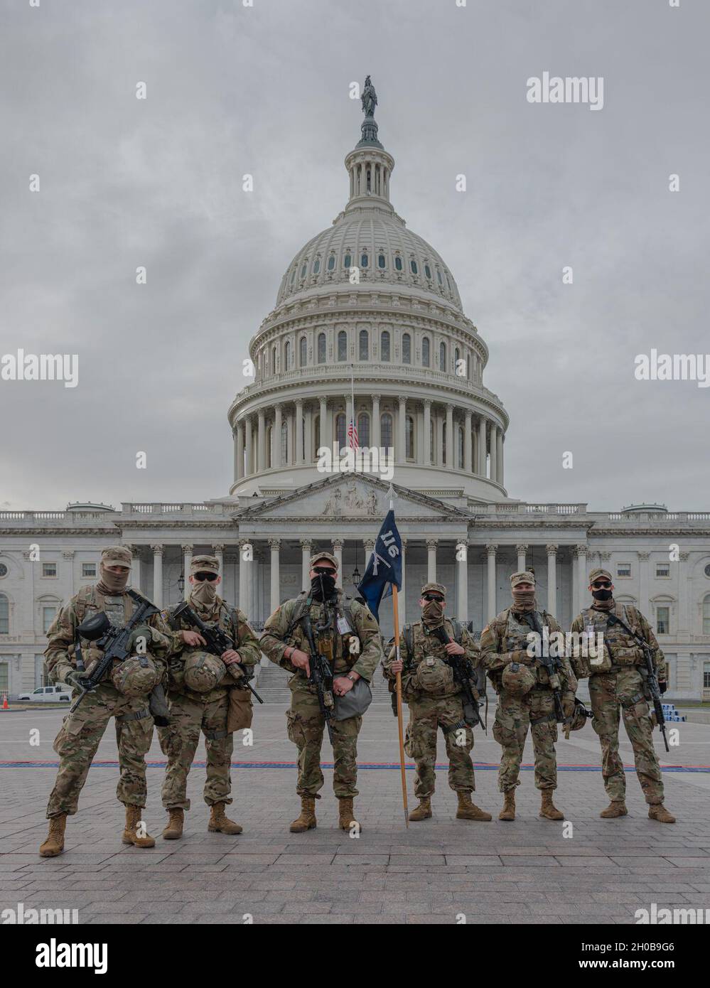 U.S. Army Soldiers assigned to the Virginia National Guard’s 1st ...
