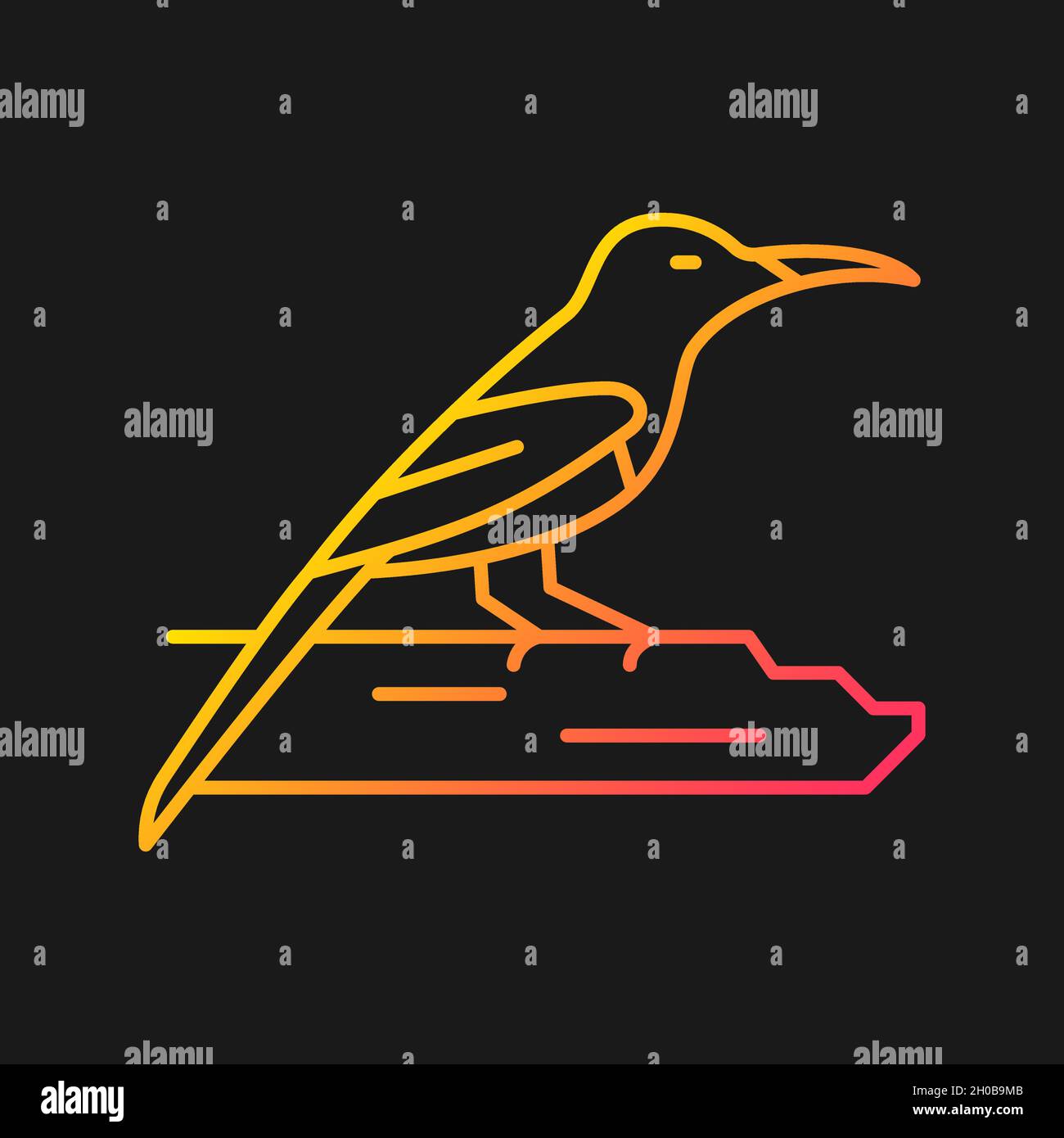Sunbird Stock Vector Images - Alamy
