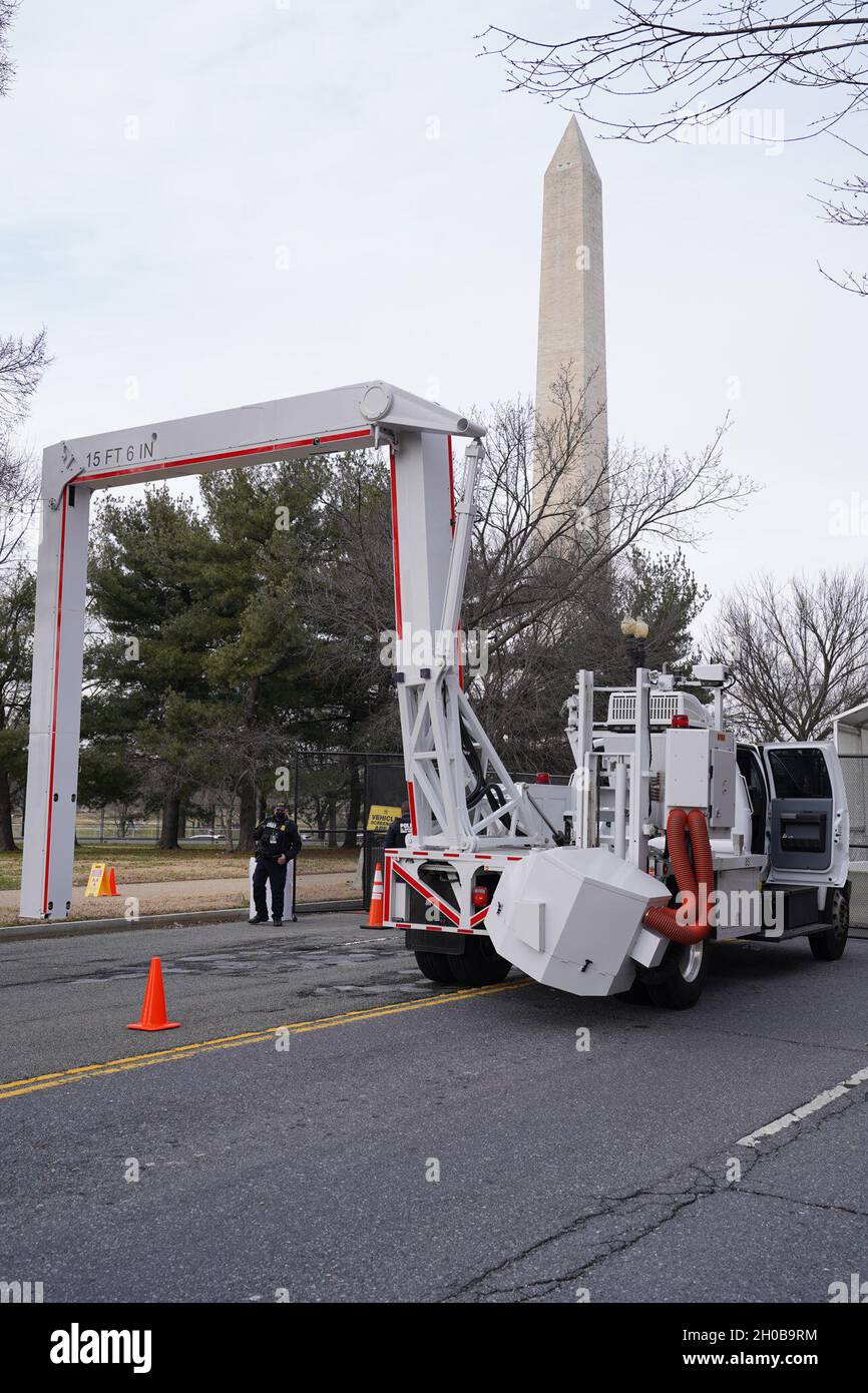 U.S. Customs and Border Protection officers conduct non-intrusive ...