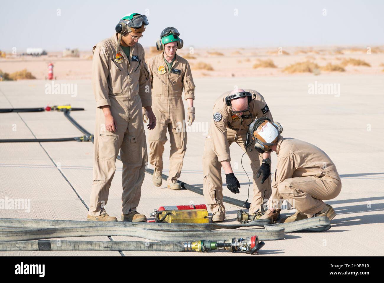 U.S. Marines from the Special Purpose Marine Air-Ground Task Force ...