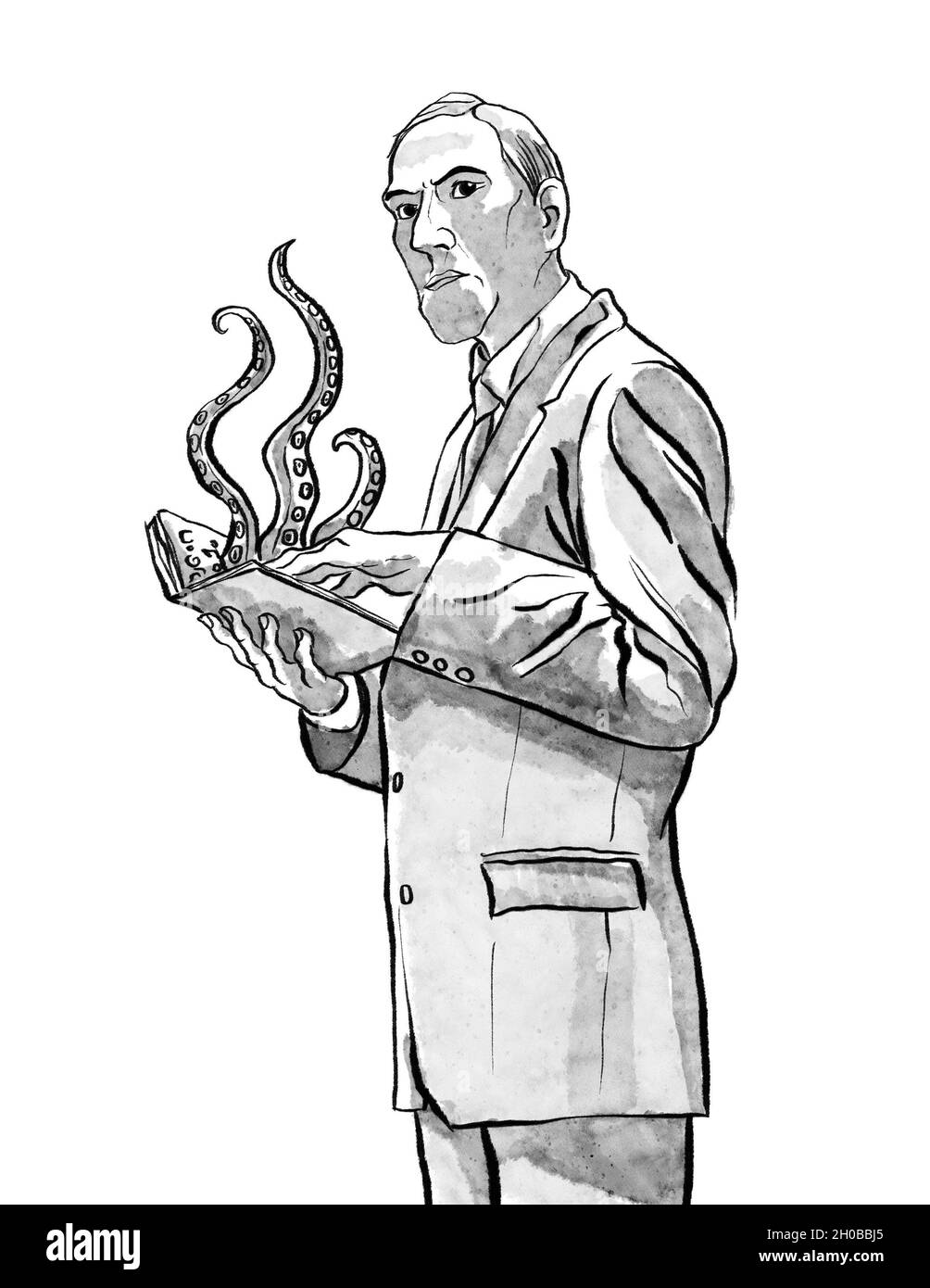 H p lovecraft art hi-res stock photography and images - Alamy