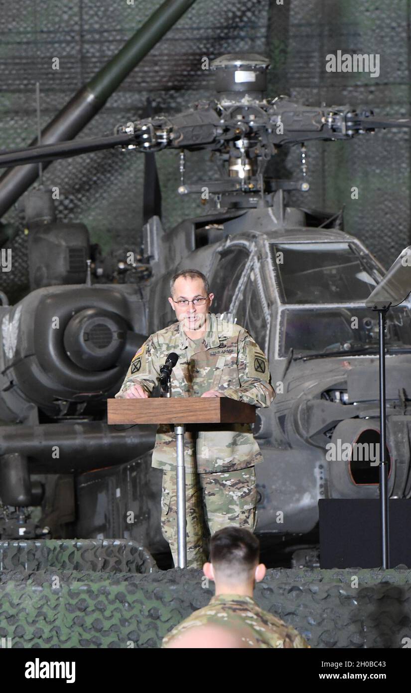 Brig Gen. Brett Funck, 10th Mountain Division (LI) and Fort Drum acting ...
