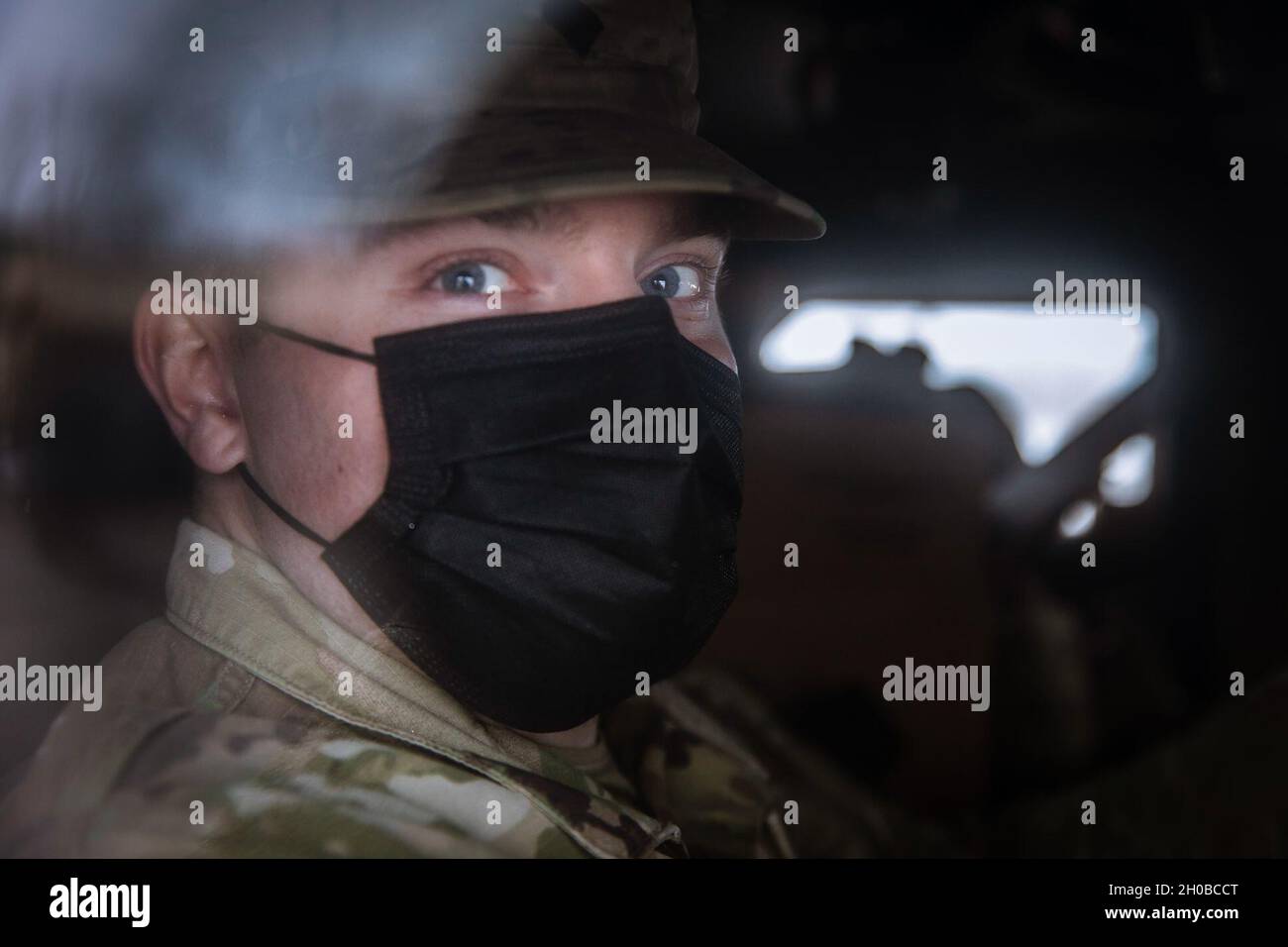U.S. Army Soldiers from 46th Military Police Company, Corunna, Michigan ...