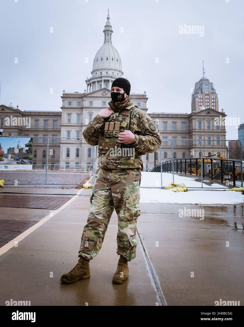 Michigan National Guard Adjutant General U.S. Army Major General Paul ...