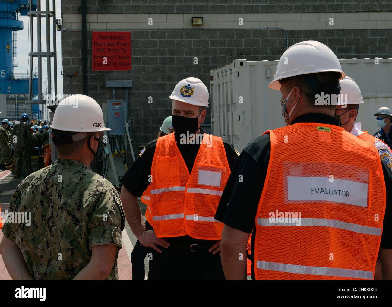 KINGS BAY, Ga., (March 23, 2021) District 2 Fire Chief for Commander ...