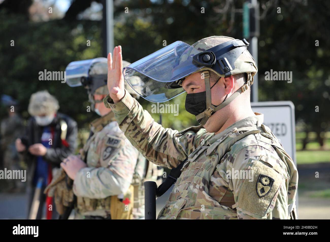 185th military police battalion hi-res stock photography and images - Alamy