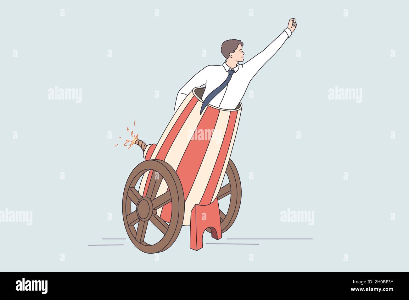 Landing cannon Stock Vector Images - Alamy