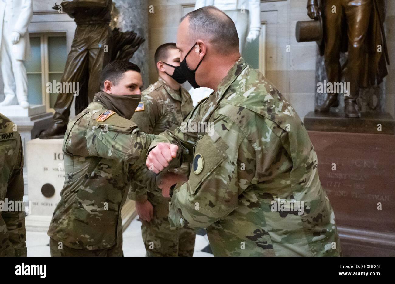 1st battalion 149th infantry regiment hi-res stock photography and ...