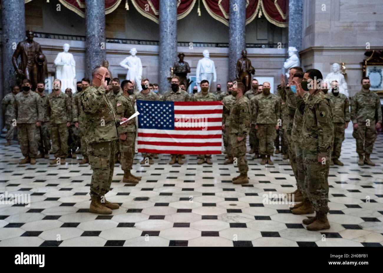 U.S. Army Maj. Gen. John Rhodes, commander of the 29th Infantry ...