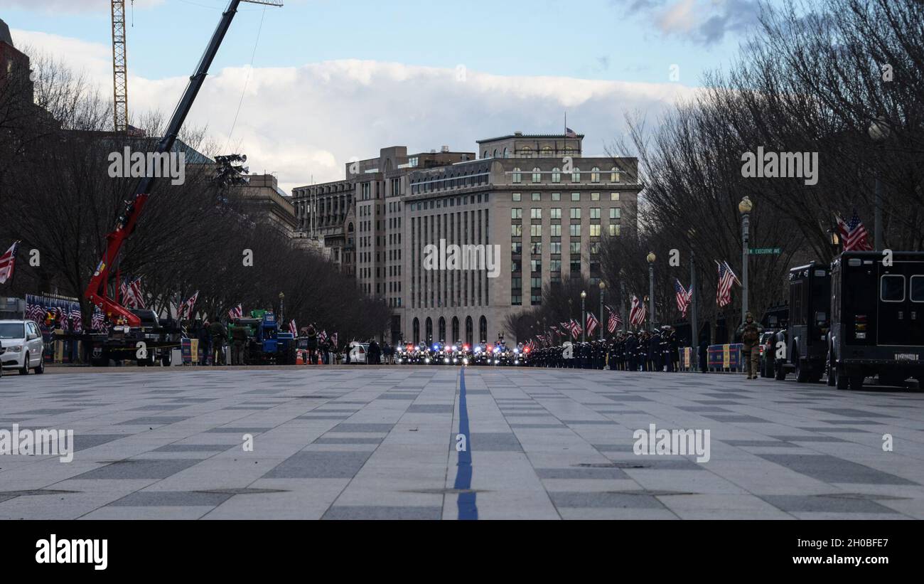 Police stage on their motorcycles during the rehearsal of the 59th ...