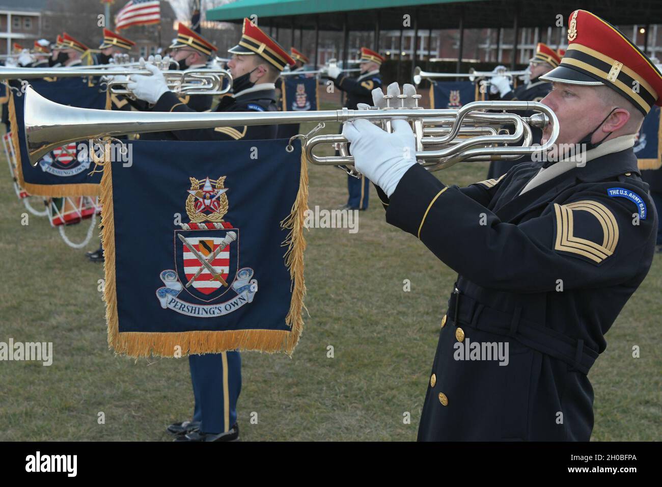 The U.S. Army Band "Pershing's Own" and U.S. Army Herald Trumpets ...