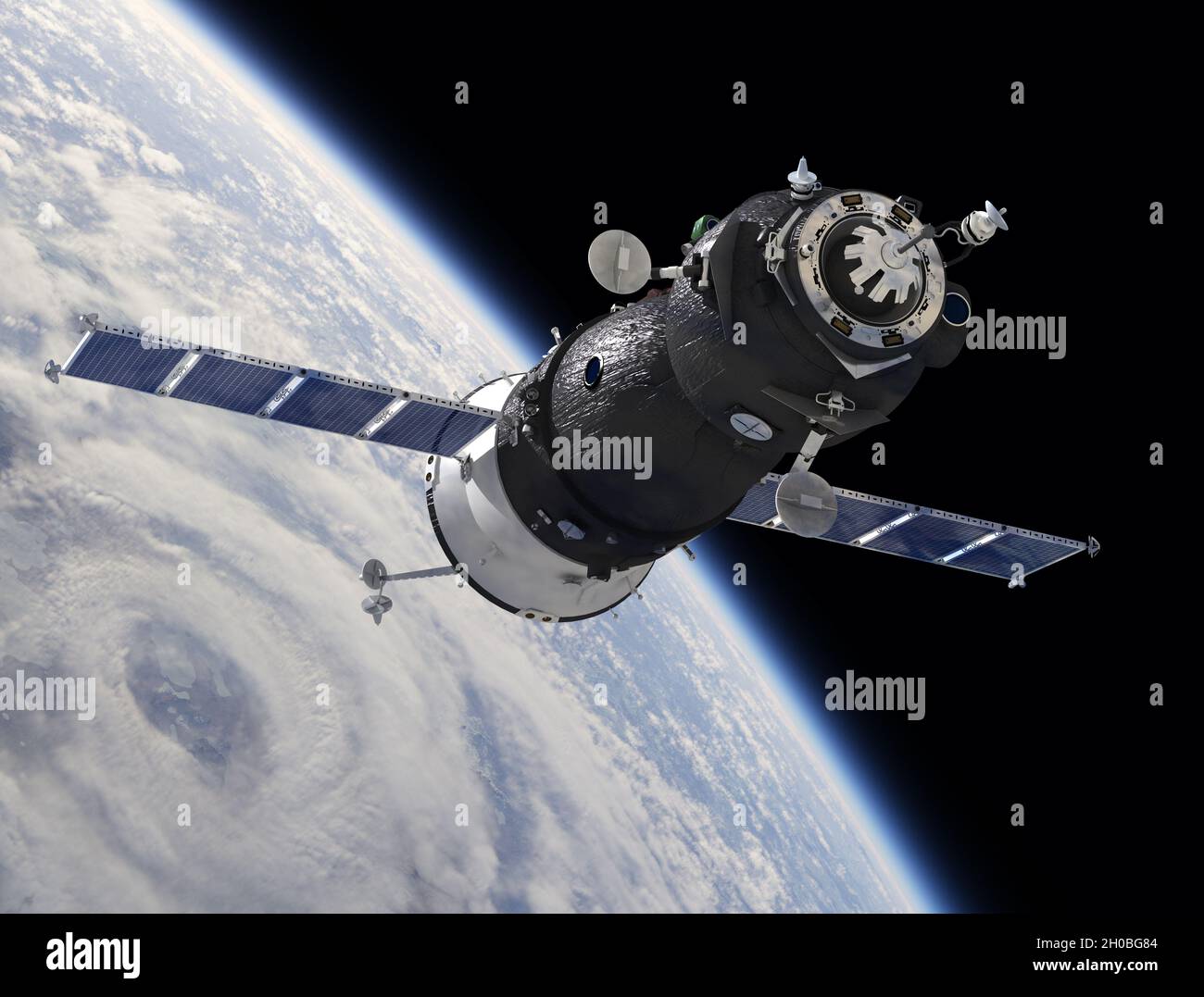 Spaceship earth orbit hi-res stock photography and images - Alamy